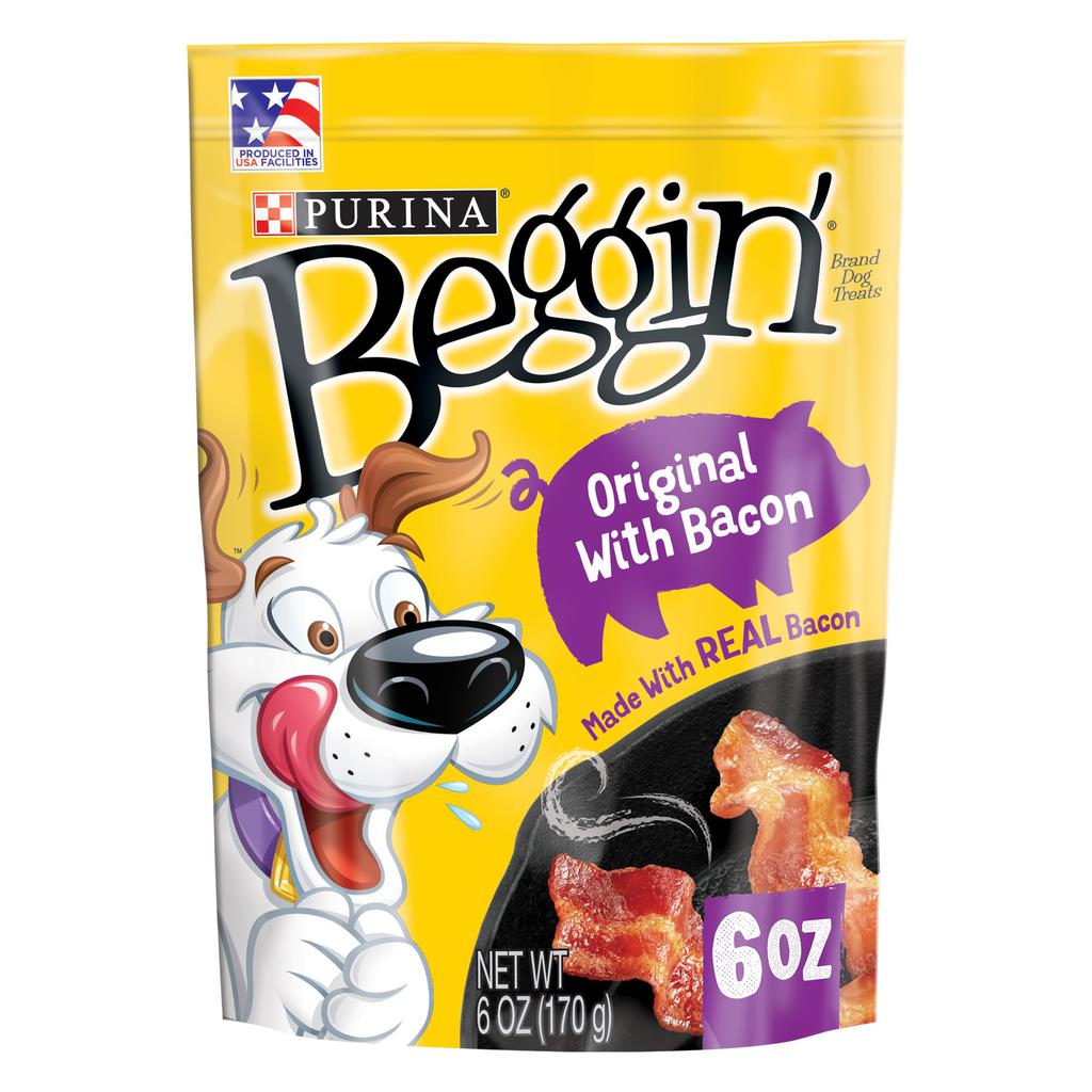Purina Beggin’ Dog Treats Original With Bacon – THE PET VILLAGE LTD