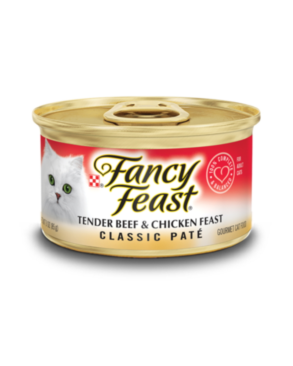 Fancy Feast® Classic Paté Tender Beef & Chicken Gourmet – THE PET ...
