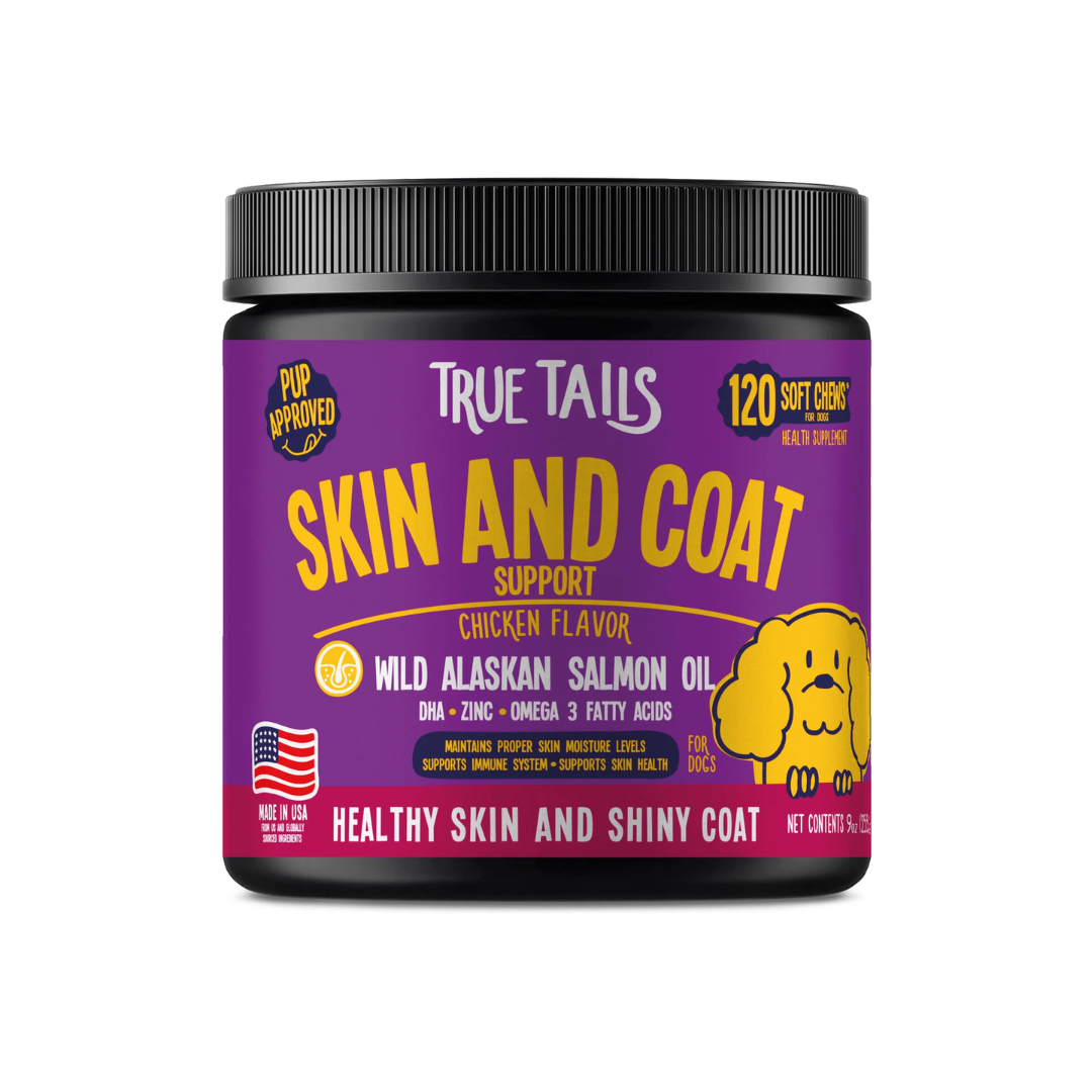 True Tails Skin and Coat Support – THE PET VILLAGE LTD