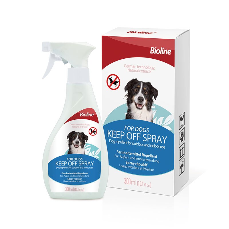 Bioline Keep Off Spray For Dogs – THE PET VILLAGE LTD